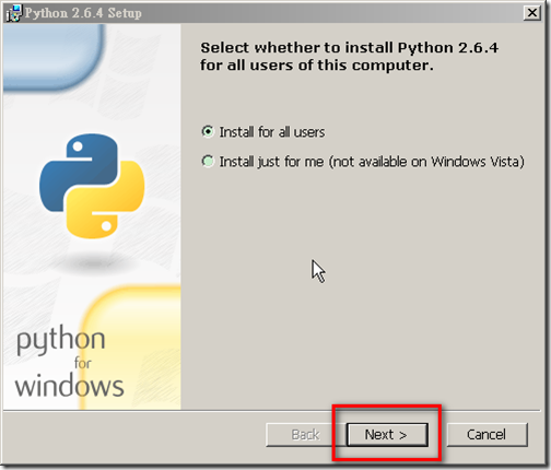 阿莫的學習旅程: GAE+Python+PyAMF+Flex入門（一）：安裝Python